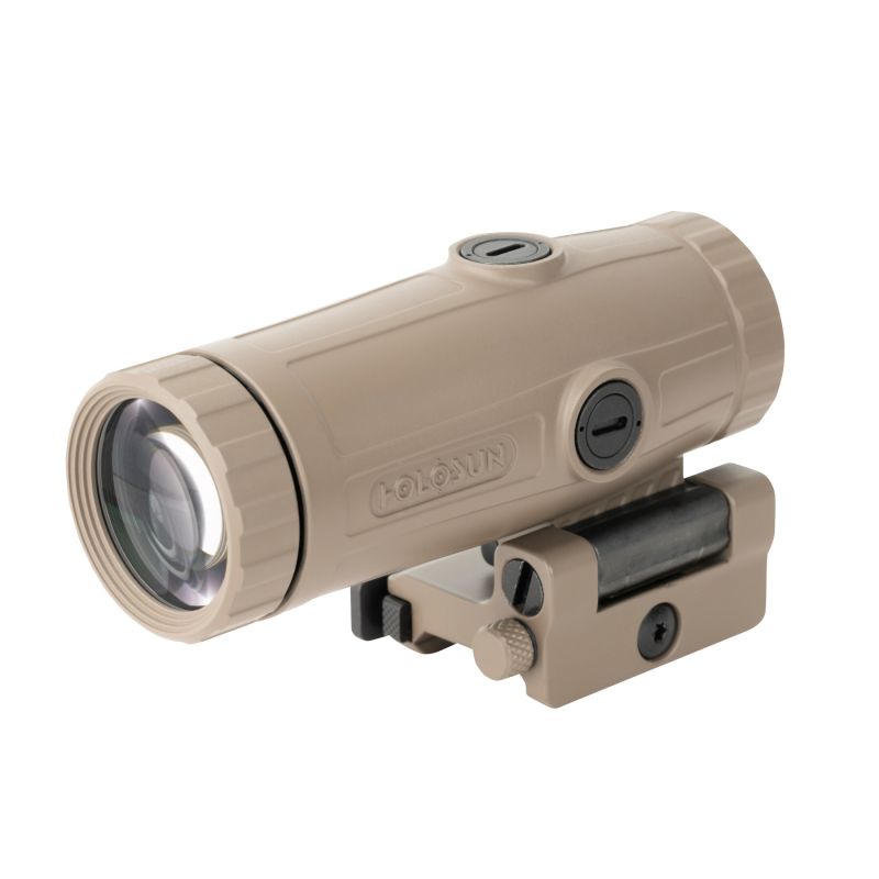 Holosun Magnifier HM3X-FDE, 3x Magnification, FDE, Picatinny, Hunting ...
