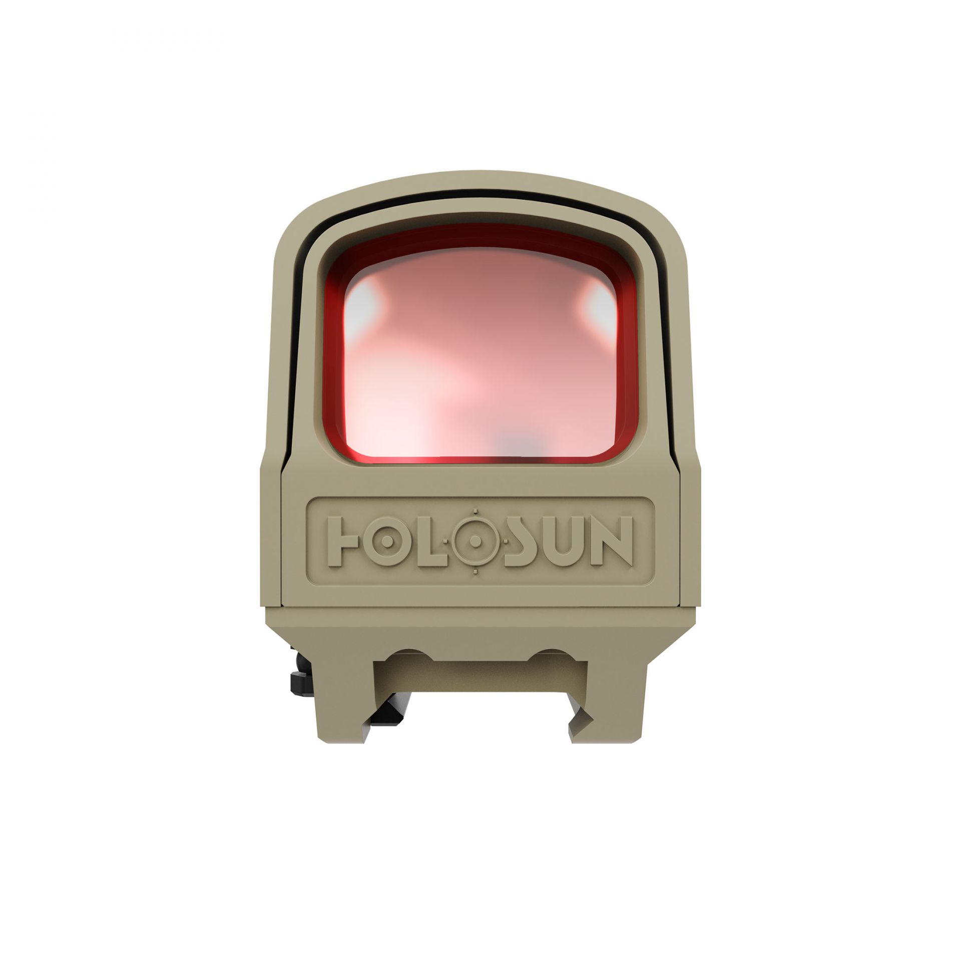 Holosun HS510C-FDE open reflex red dot sight, switchable 2MOA dot ...