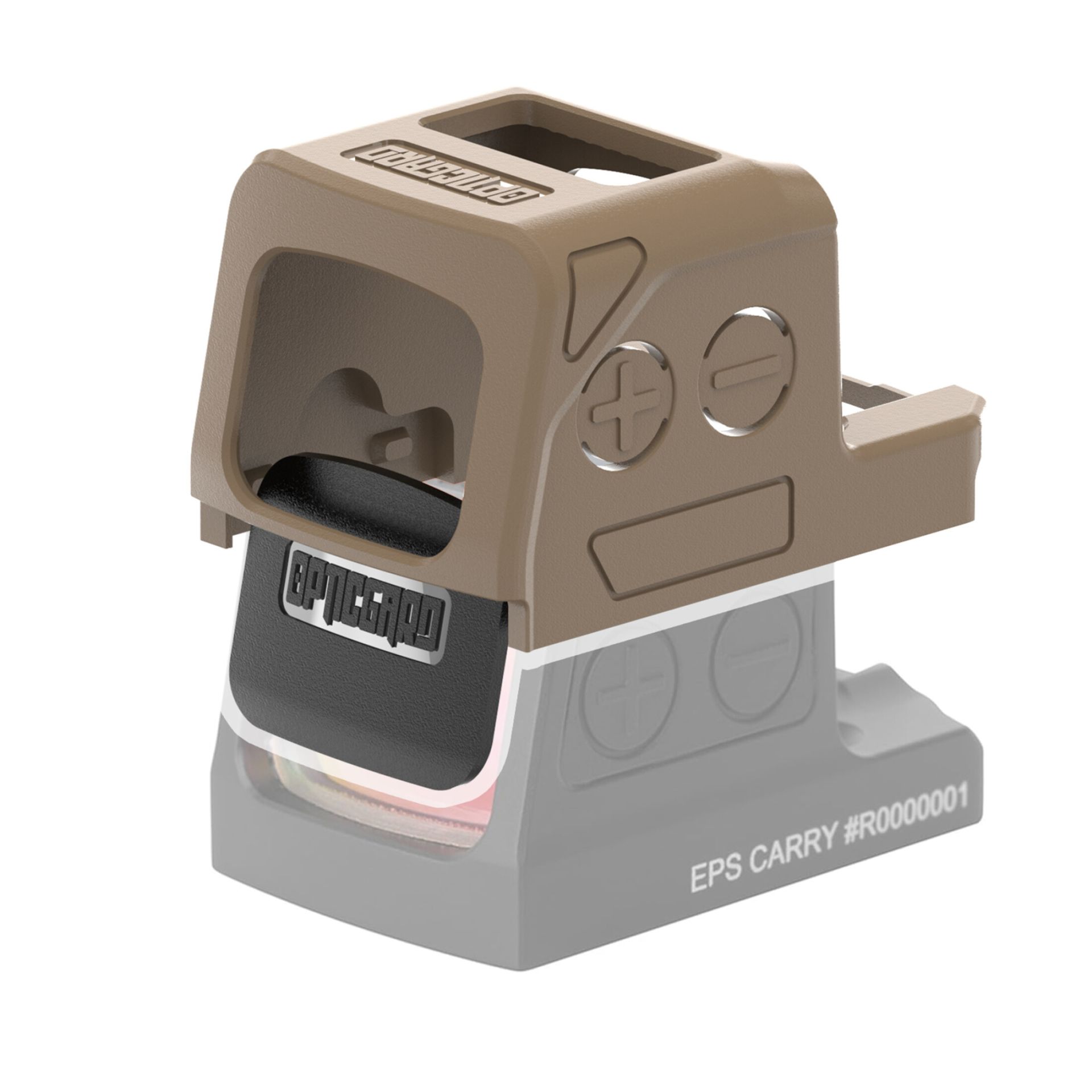 OpticGard for Holosun EPS Carry FDE (Flat Dark Earth) | FDE (Flat Dark ...