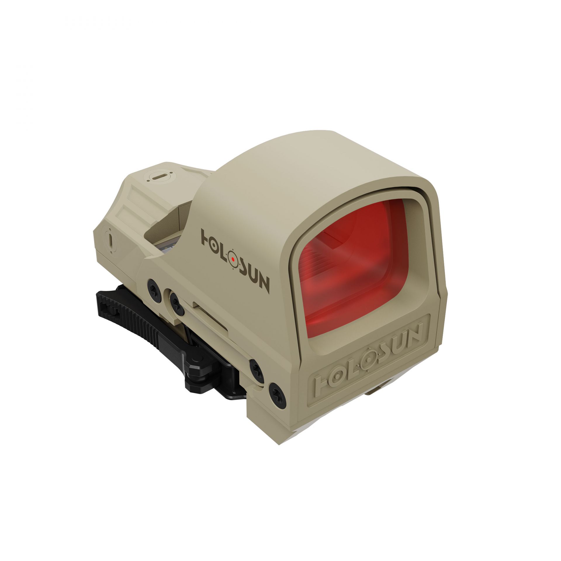 Holosun HS510C-FDE open reflex red dot sight, switchable 2MOA dot ...